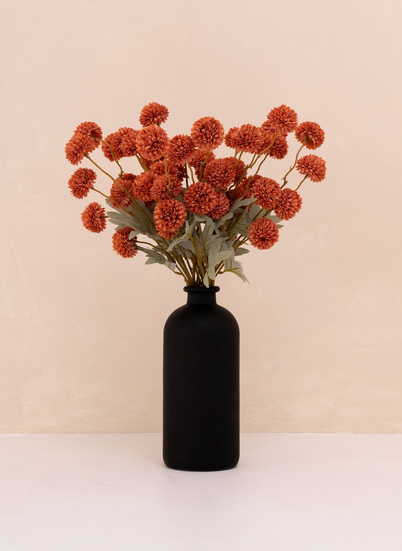 Zijden Bloemen Boeket - Kunstbloemen boeket - Bloemen Omber 52 cm – AZIN - NL