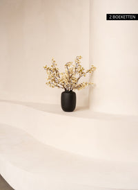 Zijden Bloesem Boeket - Kunstbloemen boeket- Bloesem Wit 80cm – AZIN